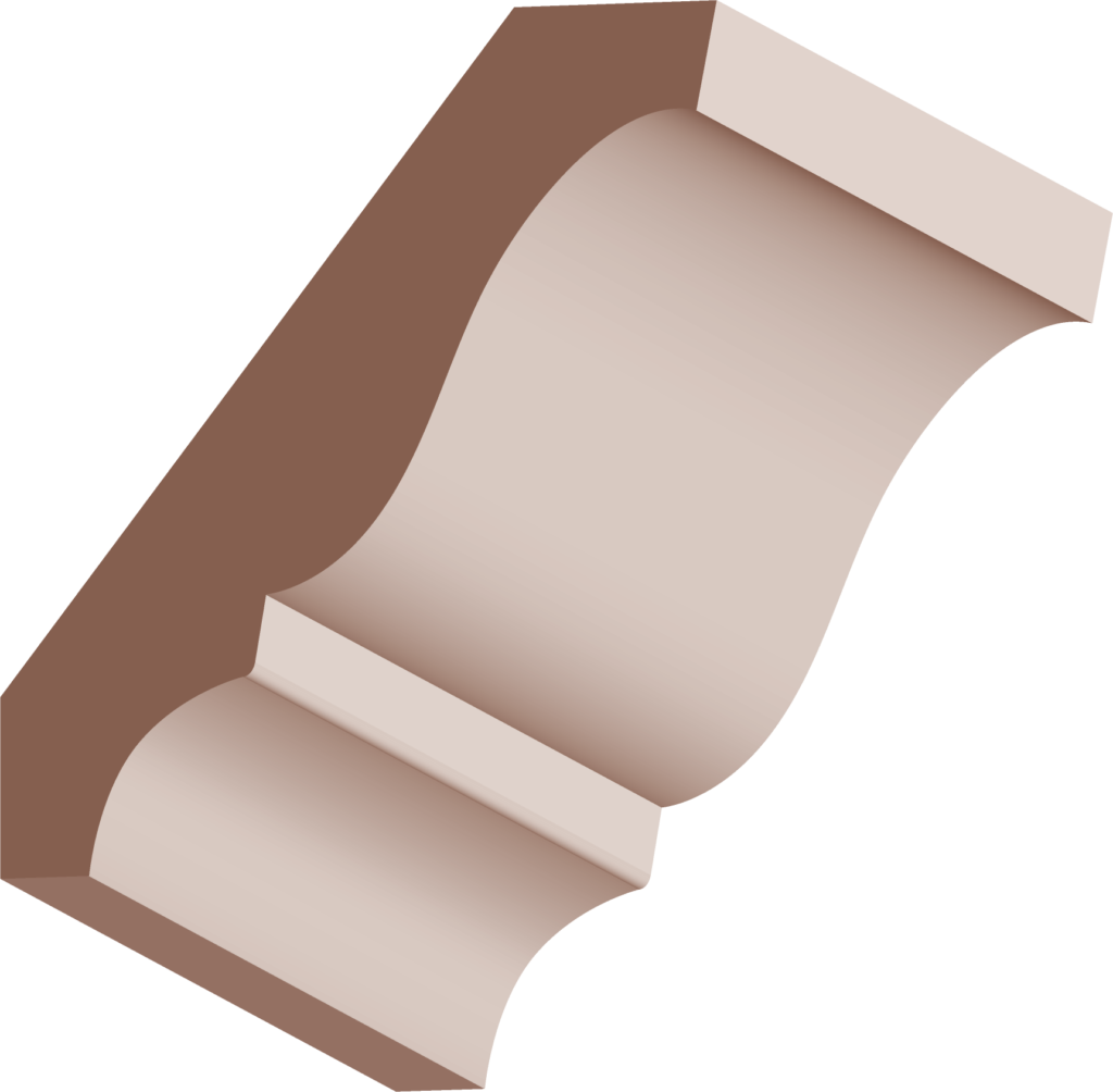 436C_Colonial Crown_PMS - Showcase Moulding