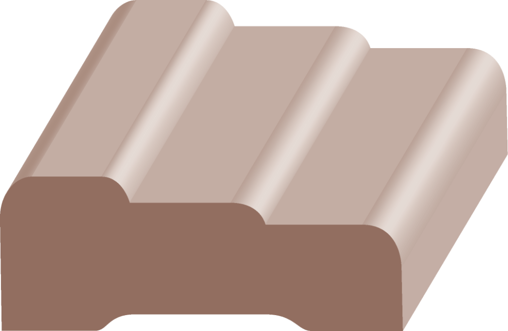 E109_3 Step Casing_PMS - Showcase Moulding